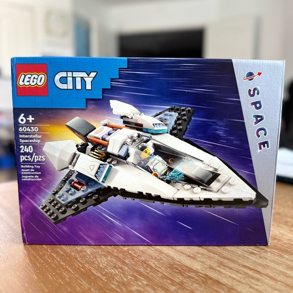 Lego | Toys | Lego City Space Shuttle Building Set Black White Blue ...